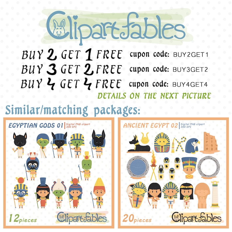 ANCIENT EGYPT Clipart, Travel Art, Africa Digital Design, Ancient ...