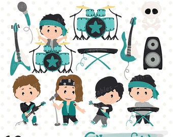 Rock Concert Clip Art - Etsy