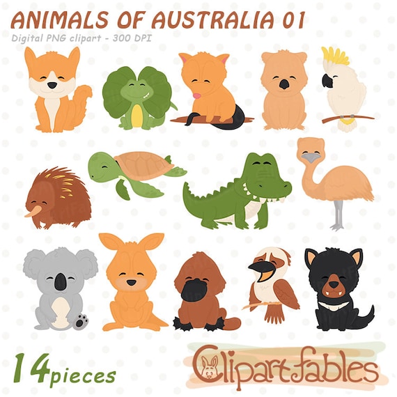 Australian Animal Clipart