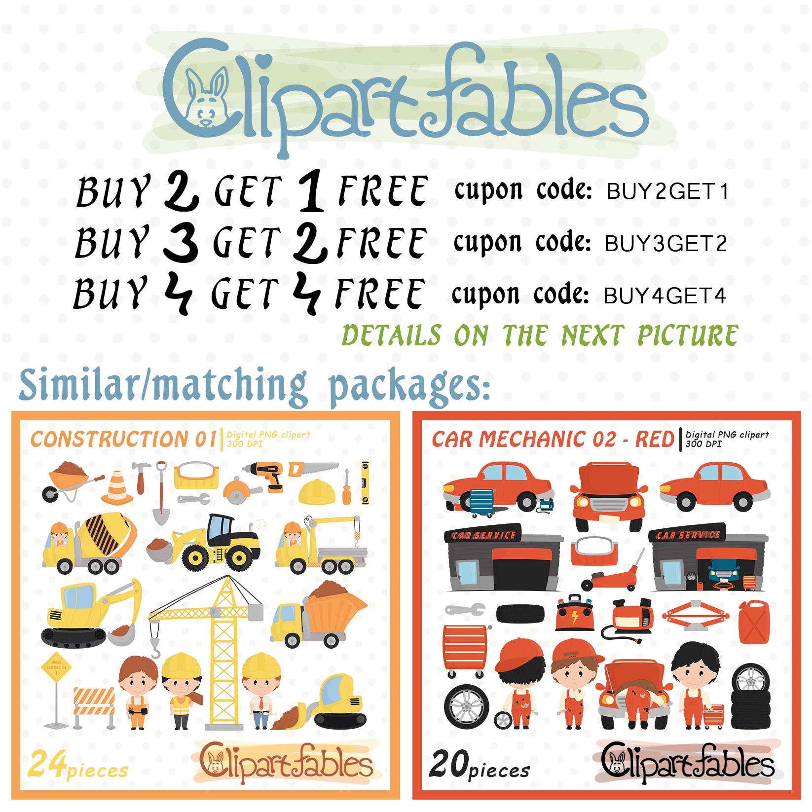 UNDER CONSTRUCTION Clipart, Truck Clip Art, Printable, Tractor Design ...