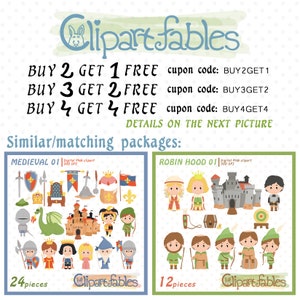 WIZARD Clipart, Medieval, Fairy, Magic Clip Art, Wizard Graphics, Magic ...