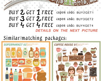 Froogles Supermarket Clipart