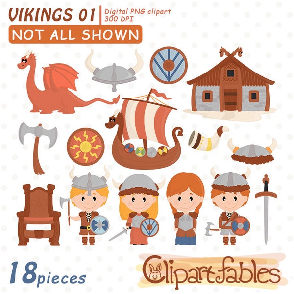 Viking Clipart - Etsy