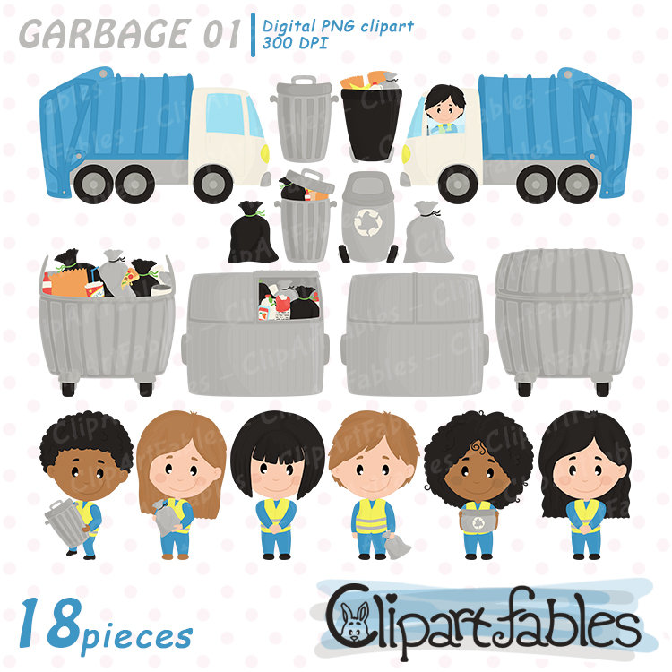 Garbage Man Clip Art