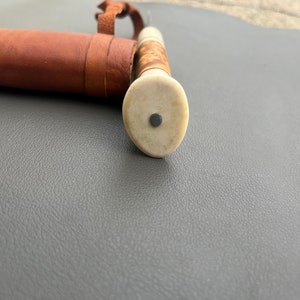 Sami Style Puukko Knife, Antler and Birch Burl Handle With Traditional ...