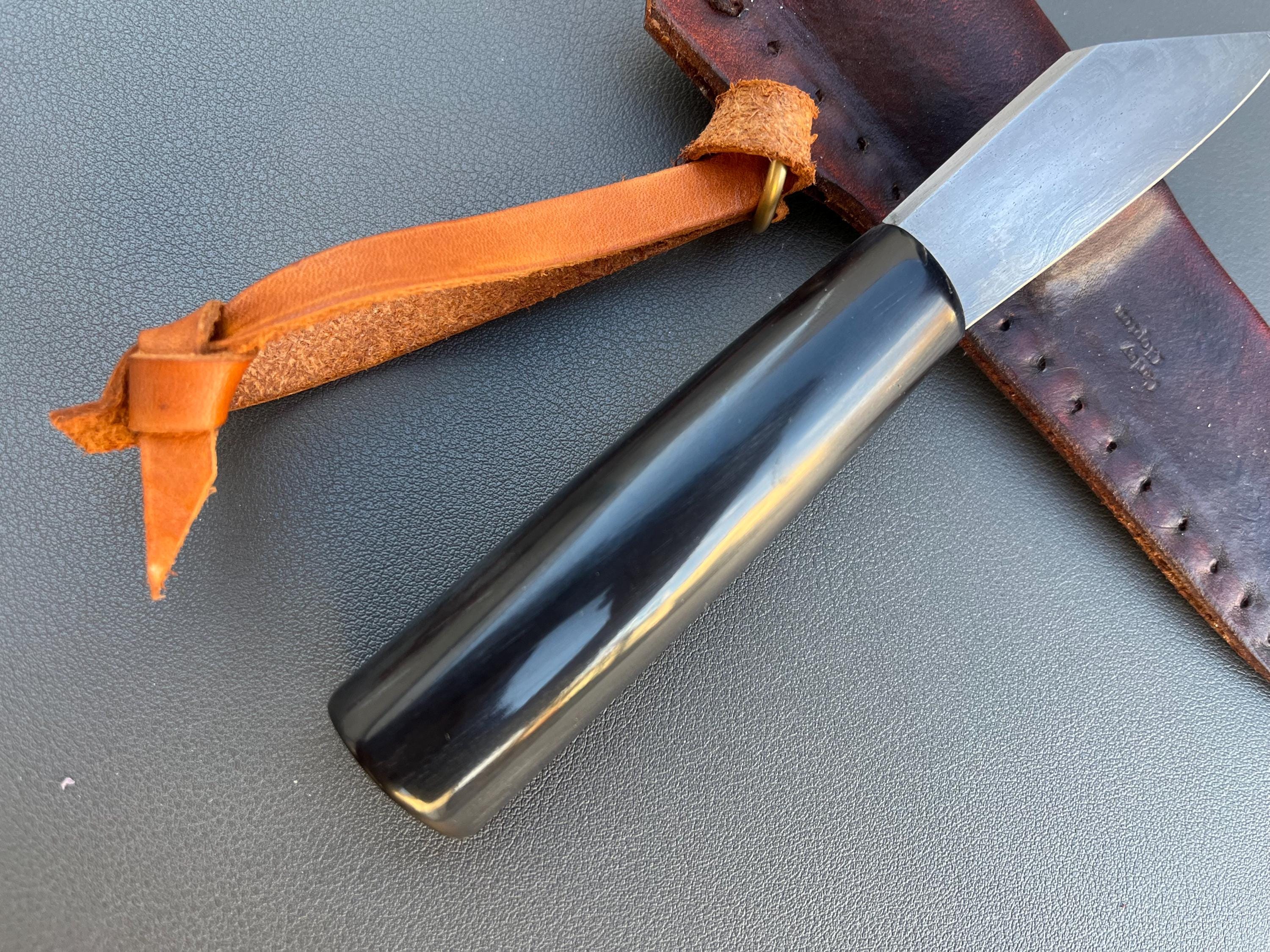 Viking Hearth Steel Knife/seax Coppergate Reproduction With Hamon and ...
