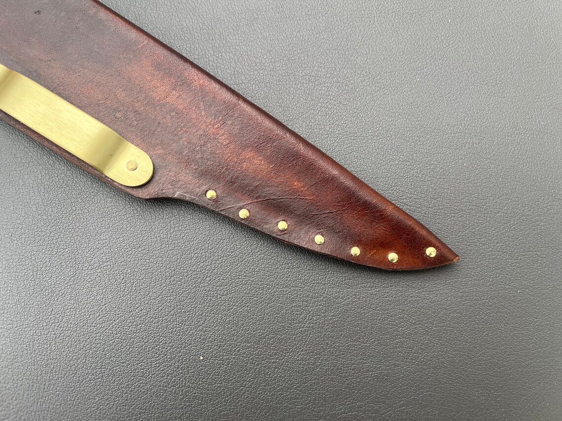 Seax Knife/sword Hand Forged Wrought Iron and Hearth Steel - Etsy