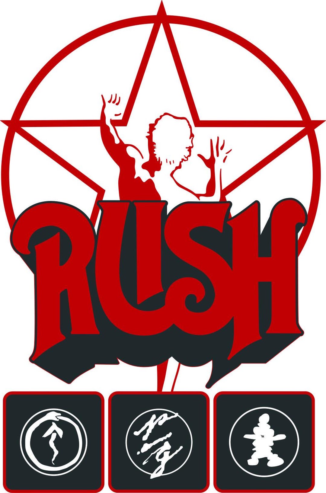 RUSH Decal / Sticker - Etsy