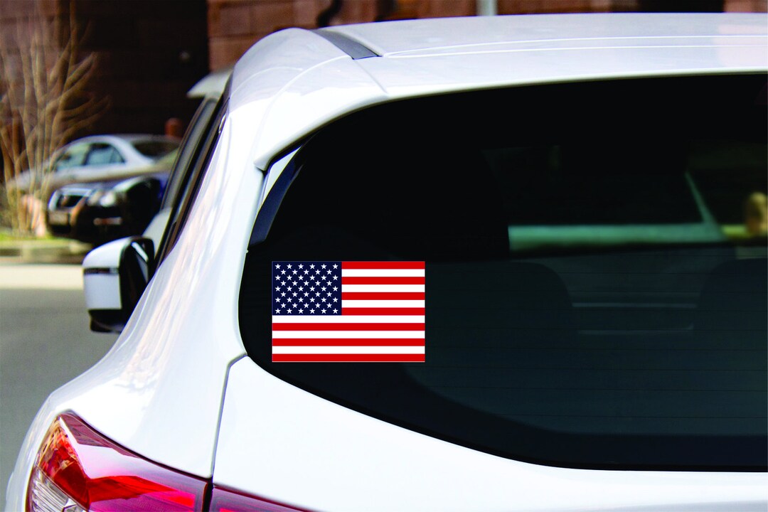 USA United States Flag Decal Sticker Car Truck Window Wall Art - Etsy