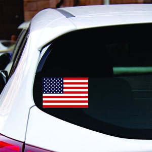USA United States Flag Decal Sticker Car Truck Window Wall Art - Etsy