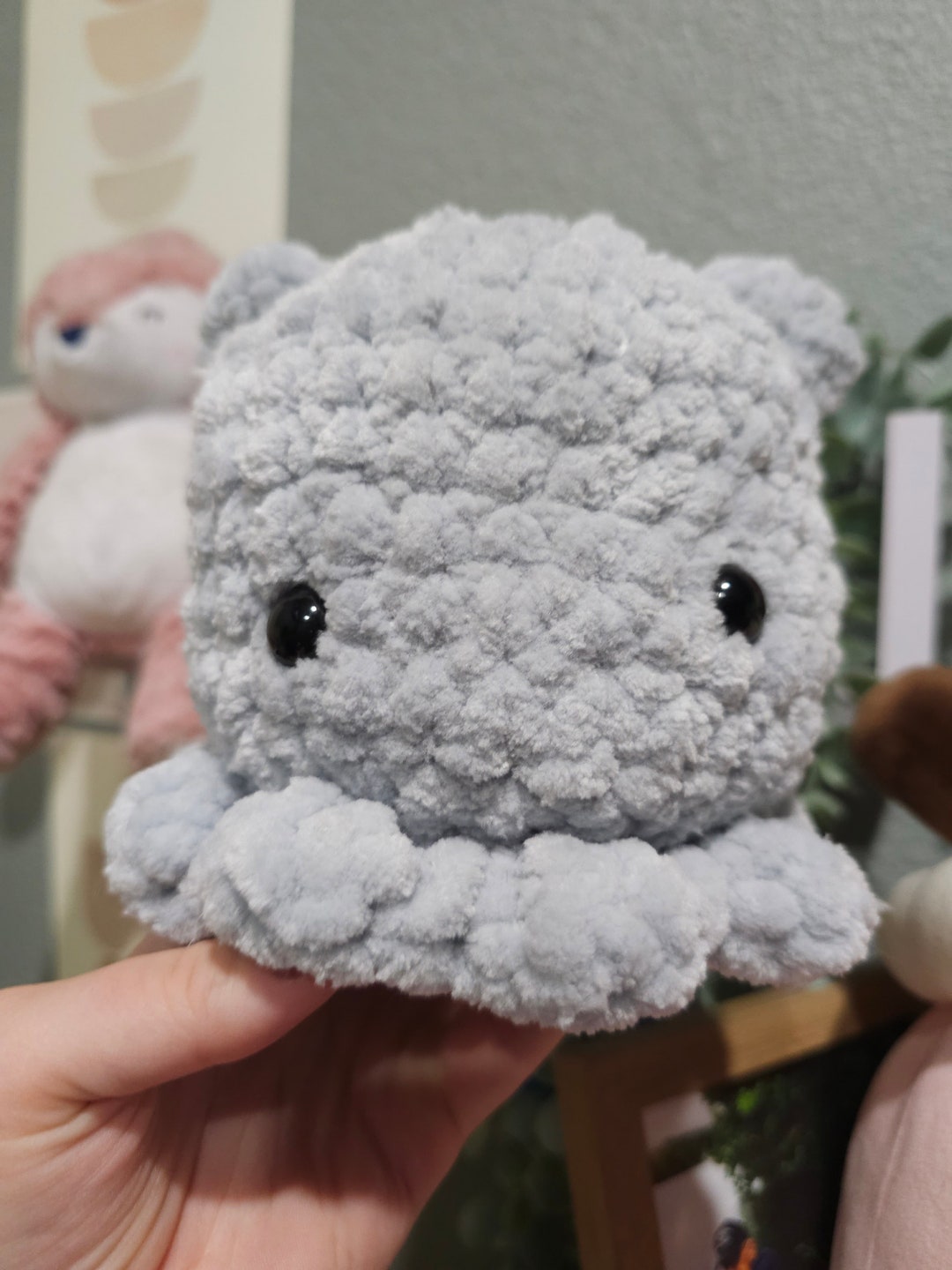 Large Cuddle Fish Plush - Etsy