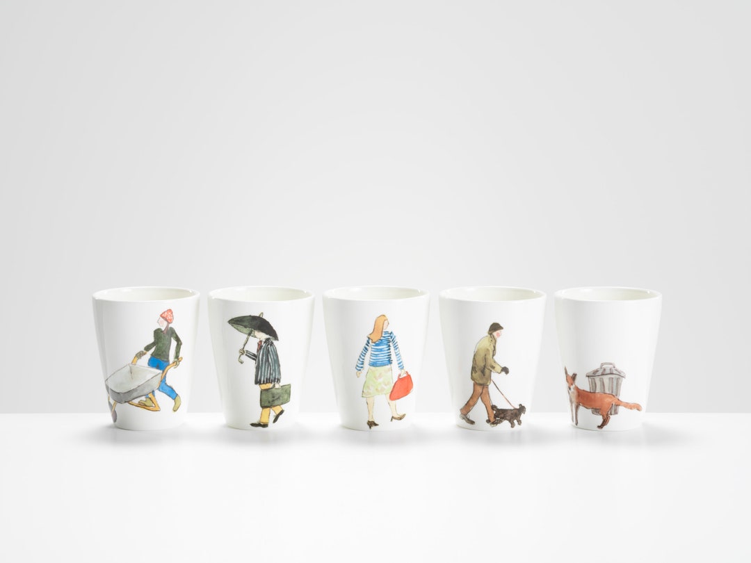London Character Beakers (sold Individually) - Etsy