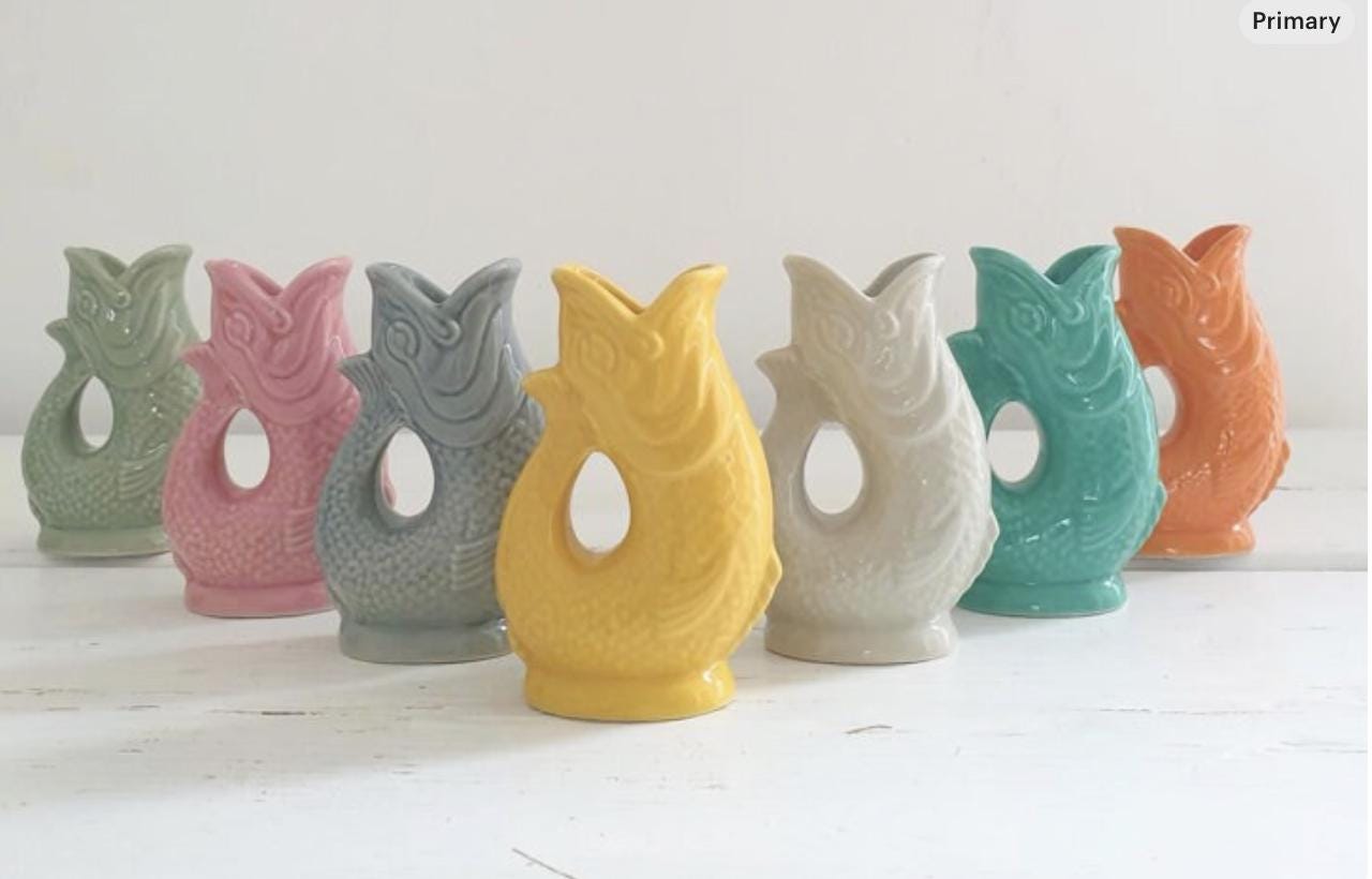 Mini Gluggle Jug / Vase - Etsy UK
