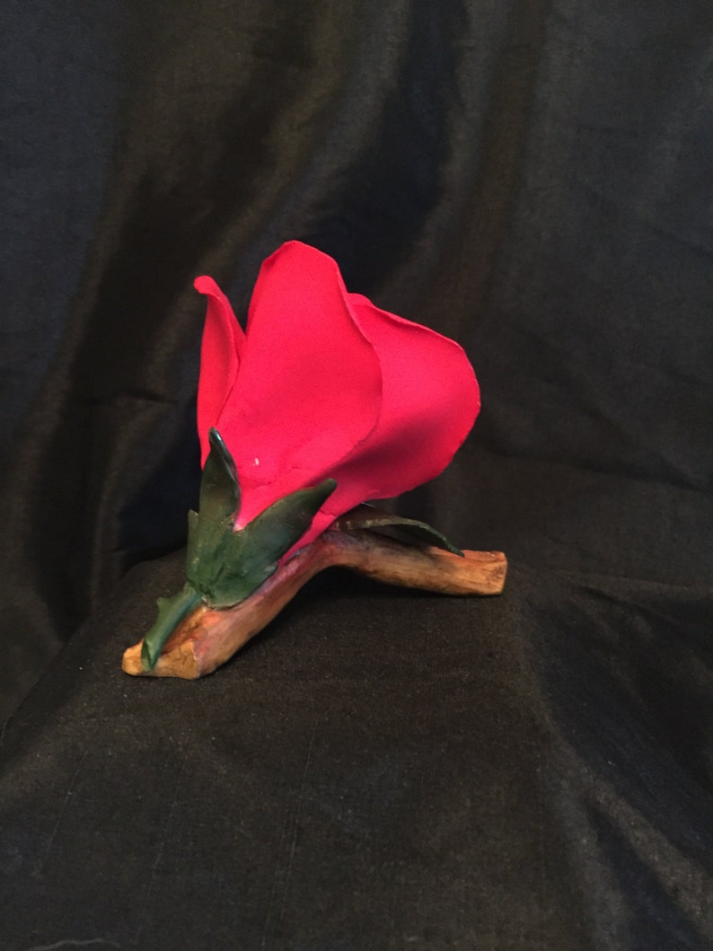 RARE Vintage Kaiser W. Germany Beautiful Red Rose Capodimonte - Etsy