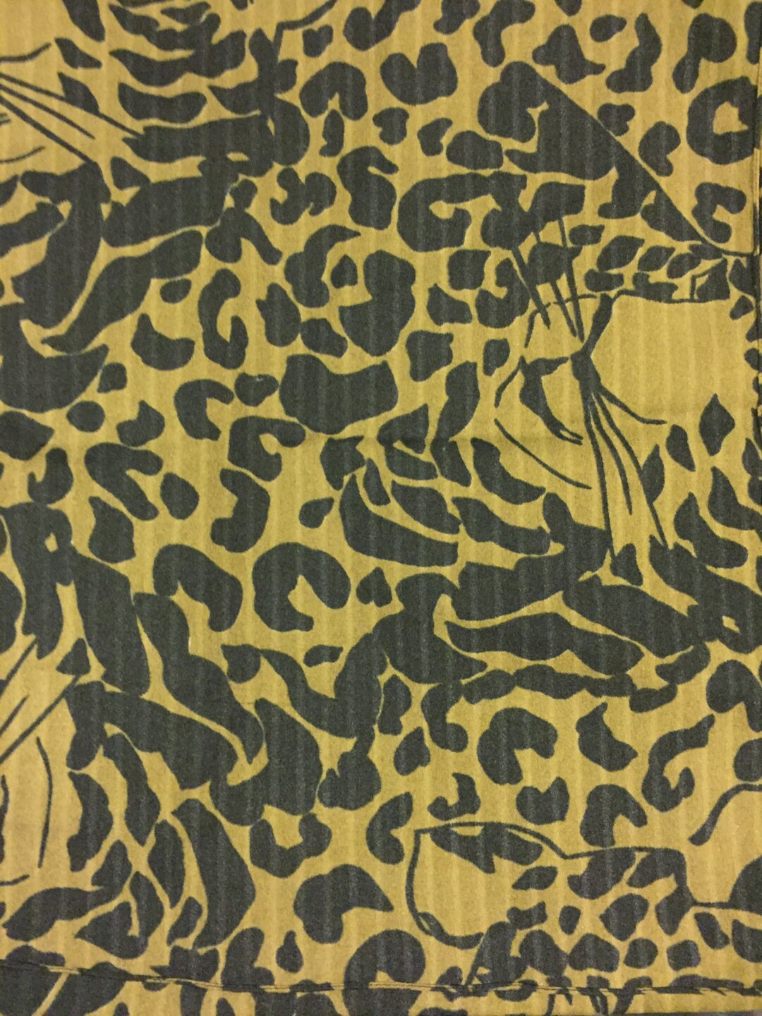 Vintage Cheetah Print Scarf, Rectangle - Etsy