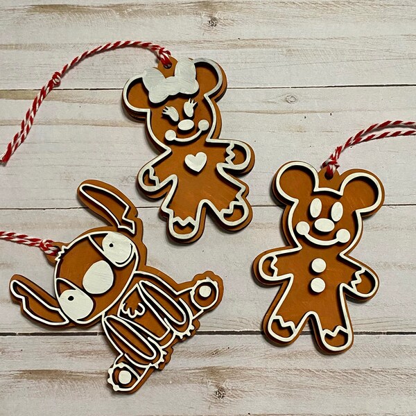 Mickey Gingerbread Svg - Etsy