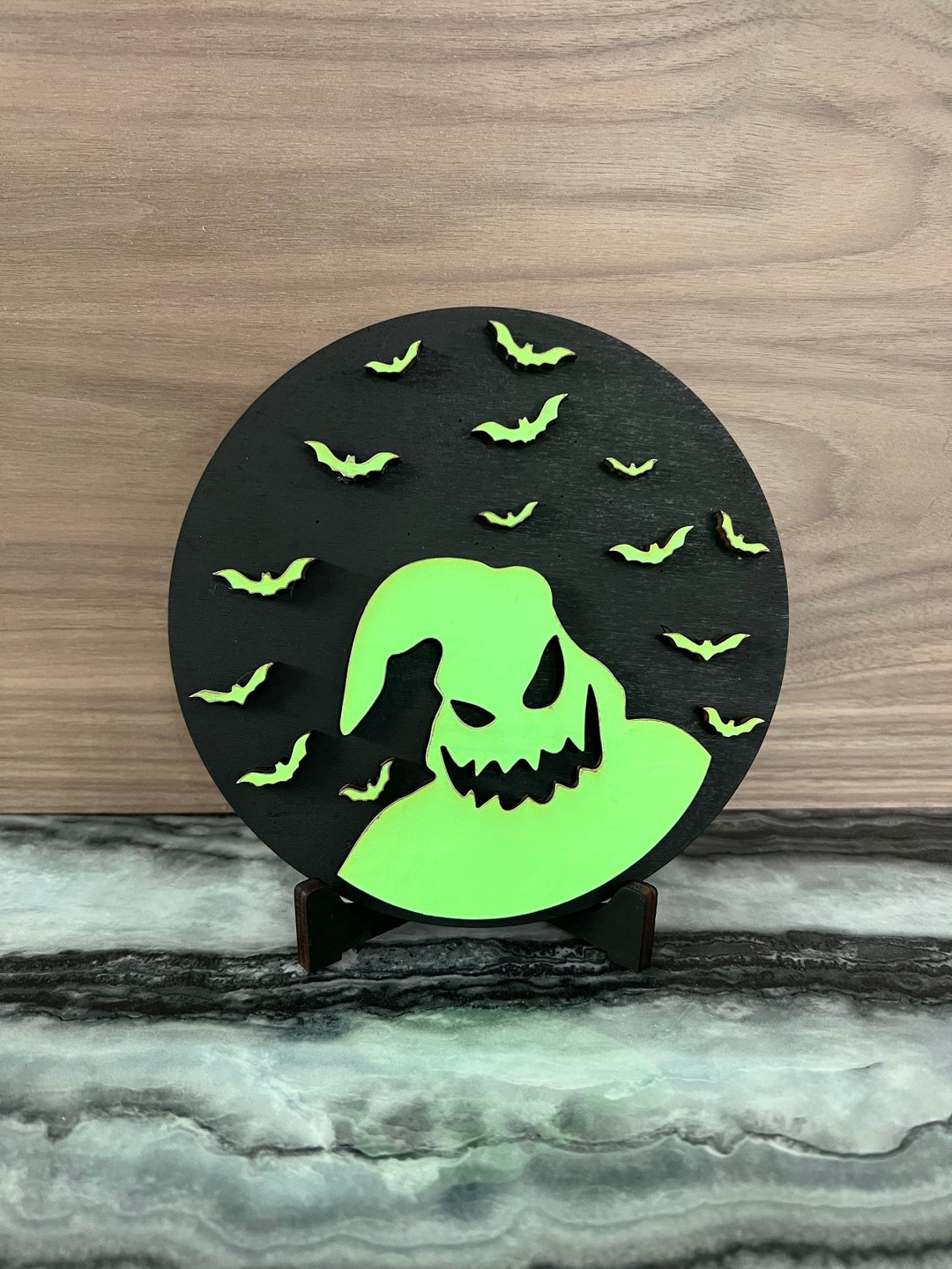 Mini Oogie Boogie Nightmare Before Christmas Halloween Sign // Tier ...