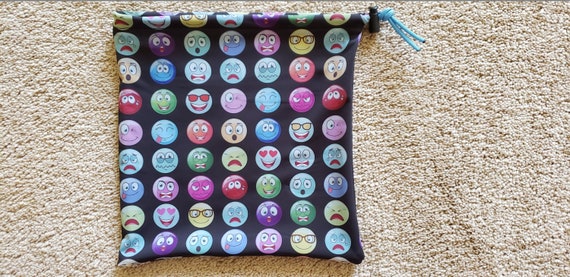 Sad Emoji Grip Bag | Etsy