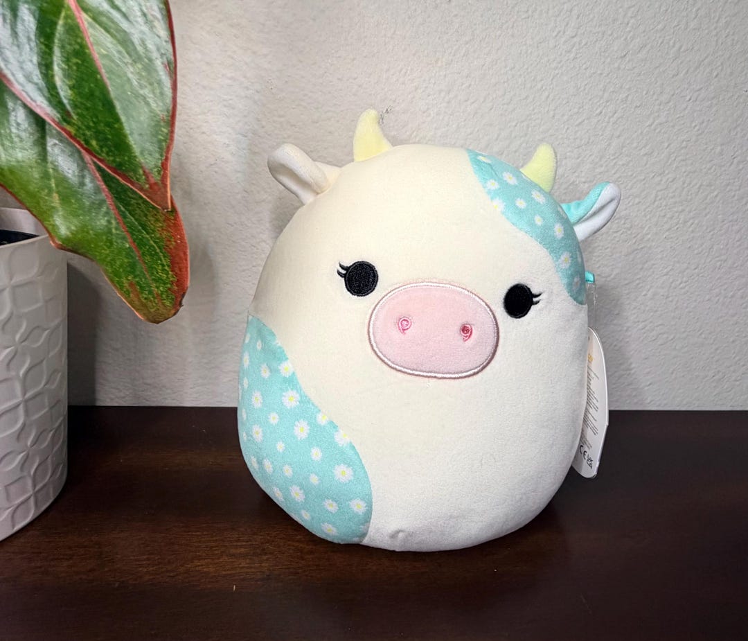 8” Squishmallows Belana the Cow - Etsy