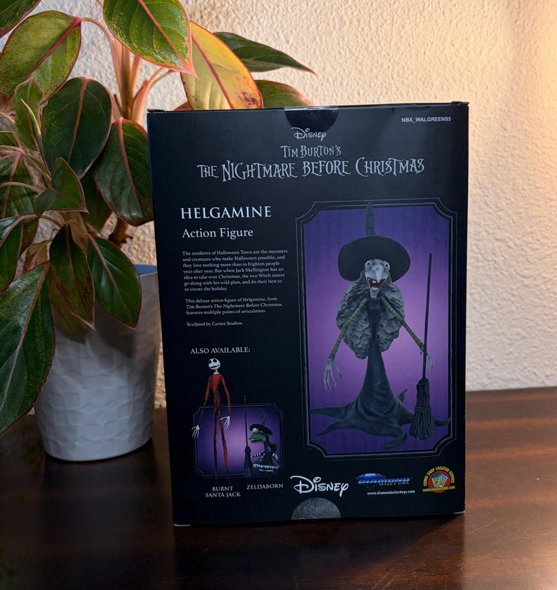 Diamond Select Nightmare Before Christmas Big Vampire Action Figure - Etsy