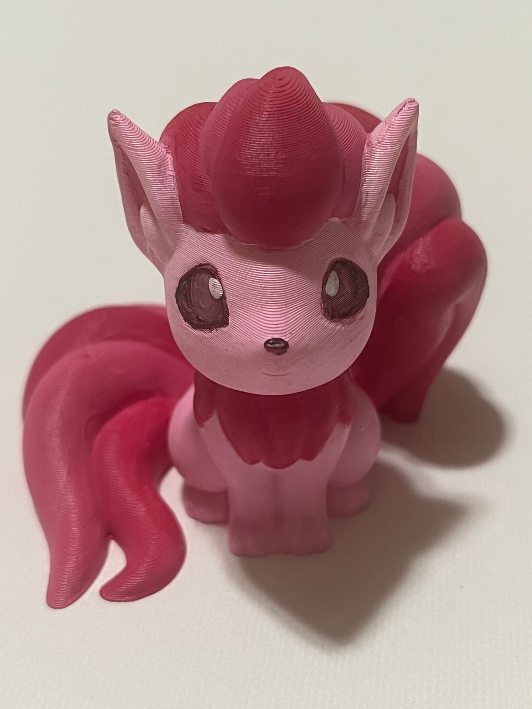 Valentine’s Day Inspired Pink Ninetales Pokemon - Etsy