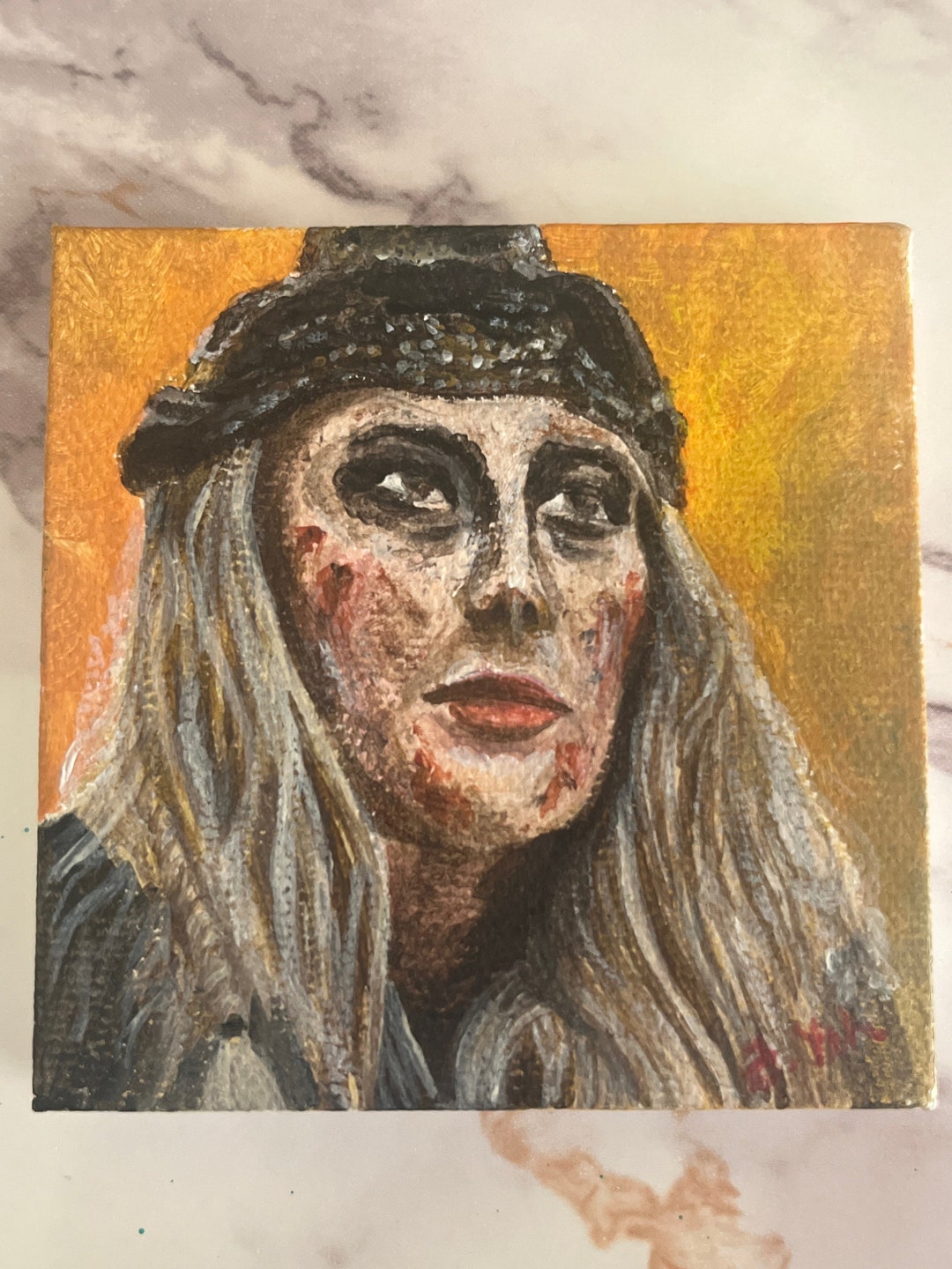 The 100 Mini Painting Anya Dichen Lachman Grounders - Etsy