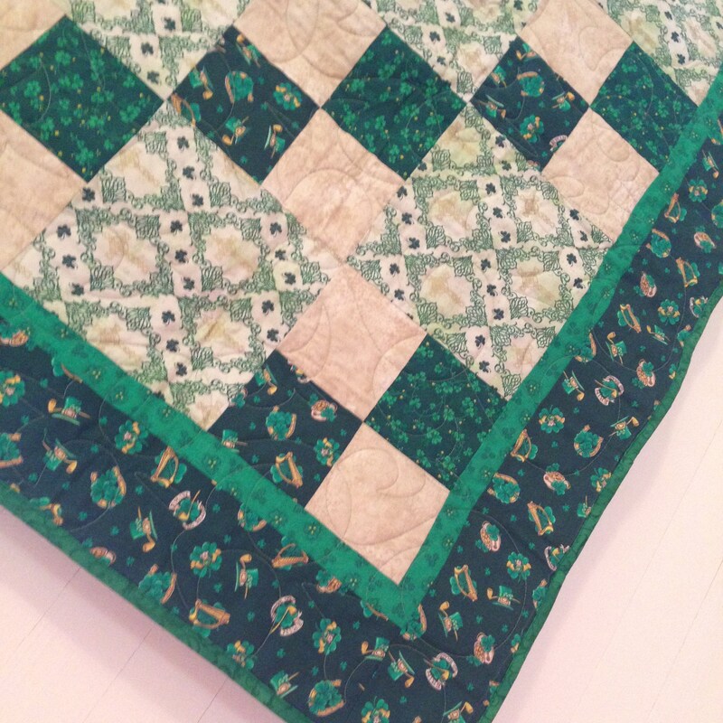Irish Quilt - Etsy