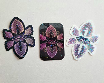 Biblically Accurate Angel Seraphim, Holographic Glitter Sticker - Etsy