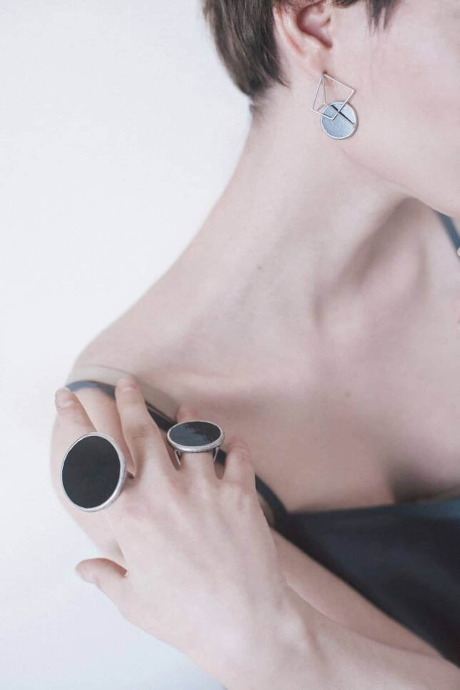 Statement Rings for Women Chunky Ring Gothic Jewelry | Etsy Canada