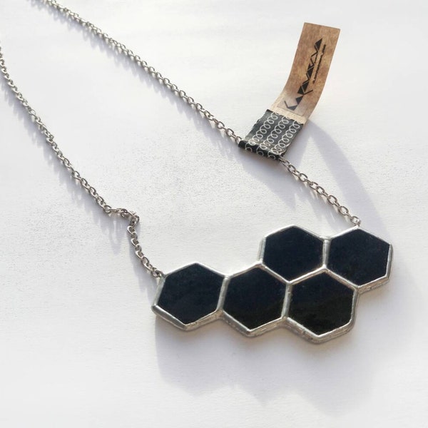 Geometric Pendant - Etsy