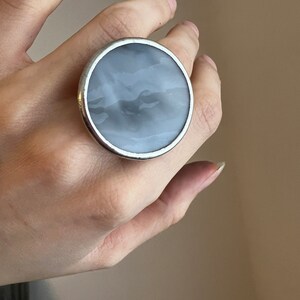 Statement Rings for Women Chunky Gothic Jewelry Minimalist Large Ring ...