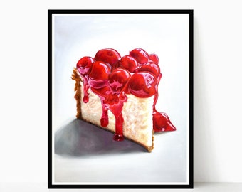 Cheesecake Art | Etsy