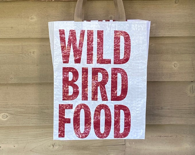 Reusable Tote Bag, GOAT Feed Design, Upcycled Feed Bags, Market Bag ...