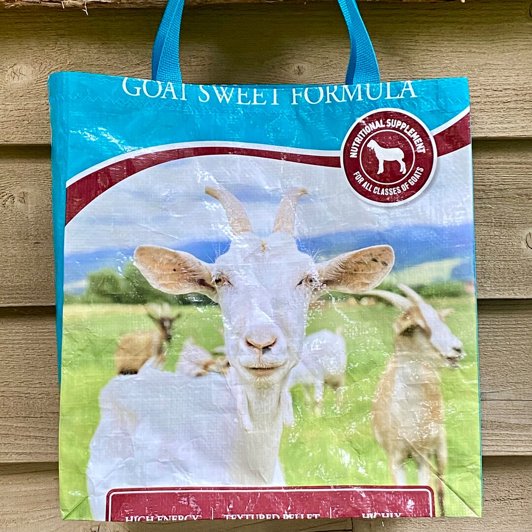DUMOR Goat Sweet Formula Upcycled Tote Bag,upcycled Market Tote ...