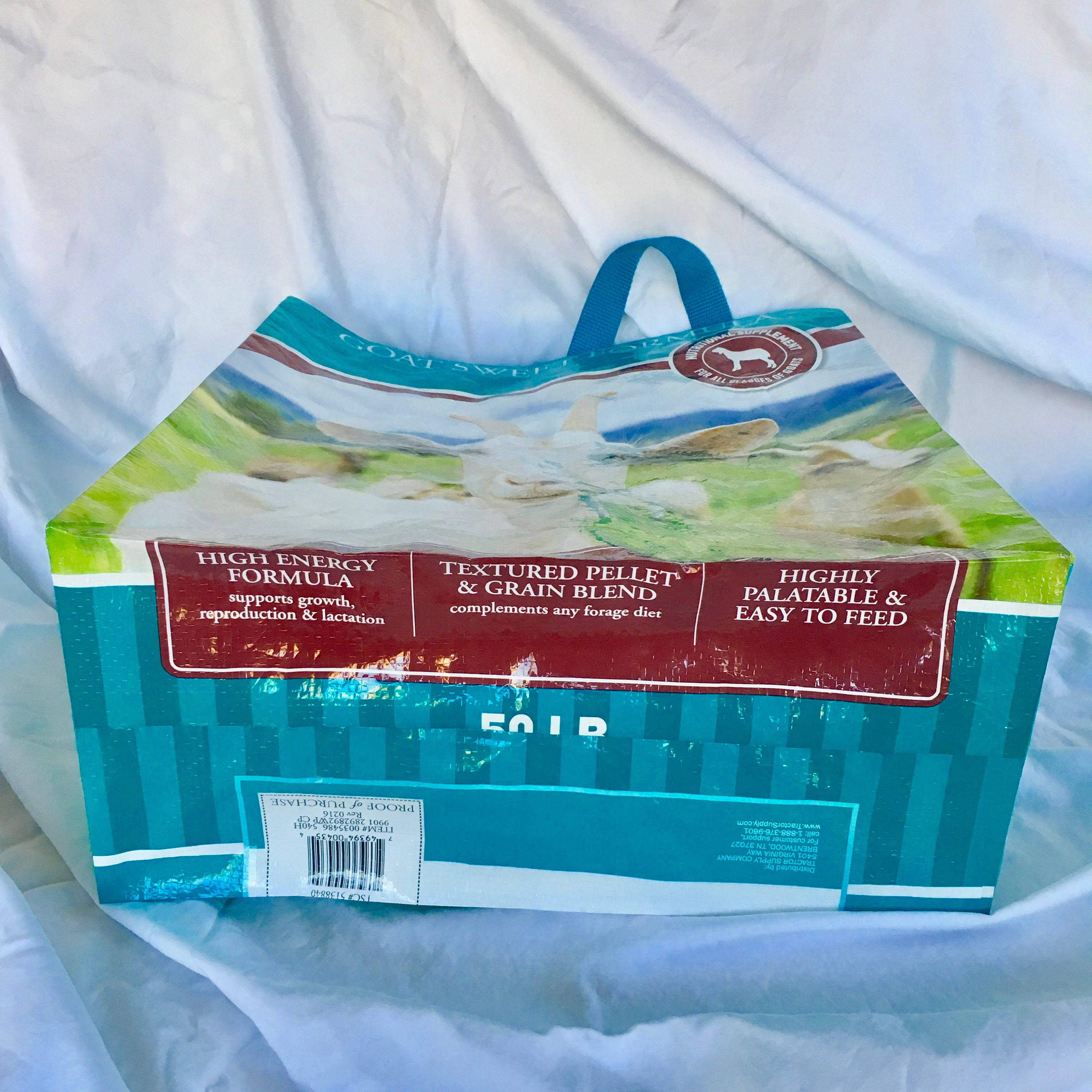 DUMOR Goat Sweet Formula Upcycled Tote Bag,upcycled Market Tote ...