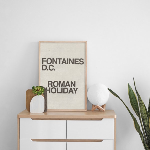 Fontaines Dc Poster - Etsy