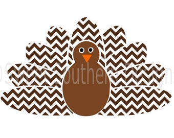 Chevron turkey | Etsy