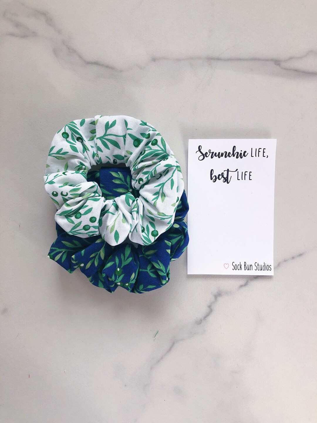 Olive Branch Scrunchie - Scrunchies - 90s Fashion - Messy Bun ...
