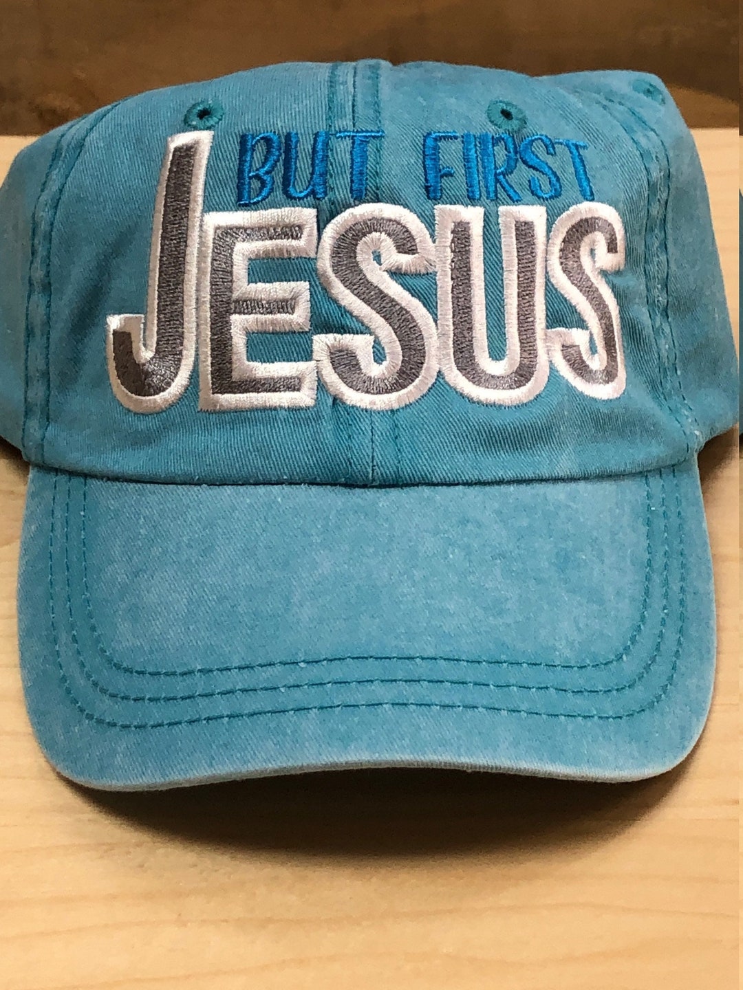 But First Jesus Hat Embroidery Design - Instant Download - Machine ...