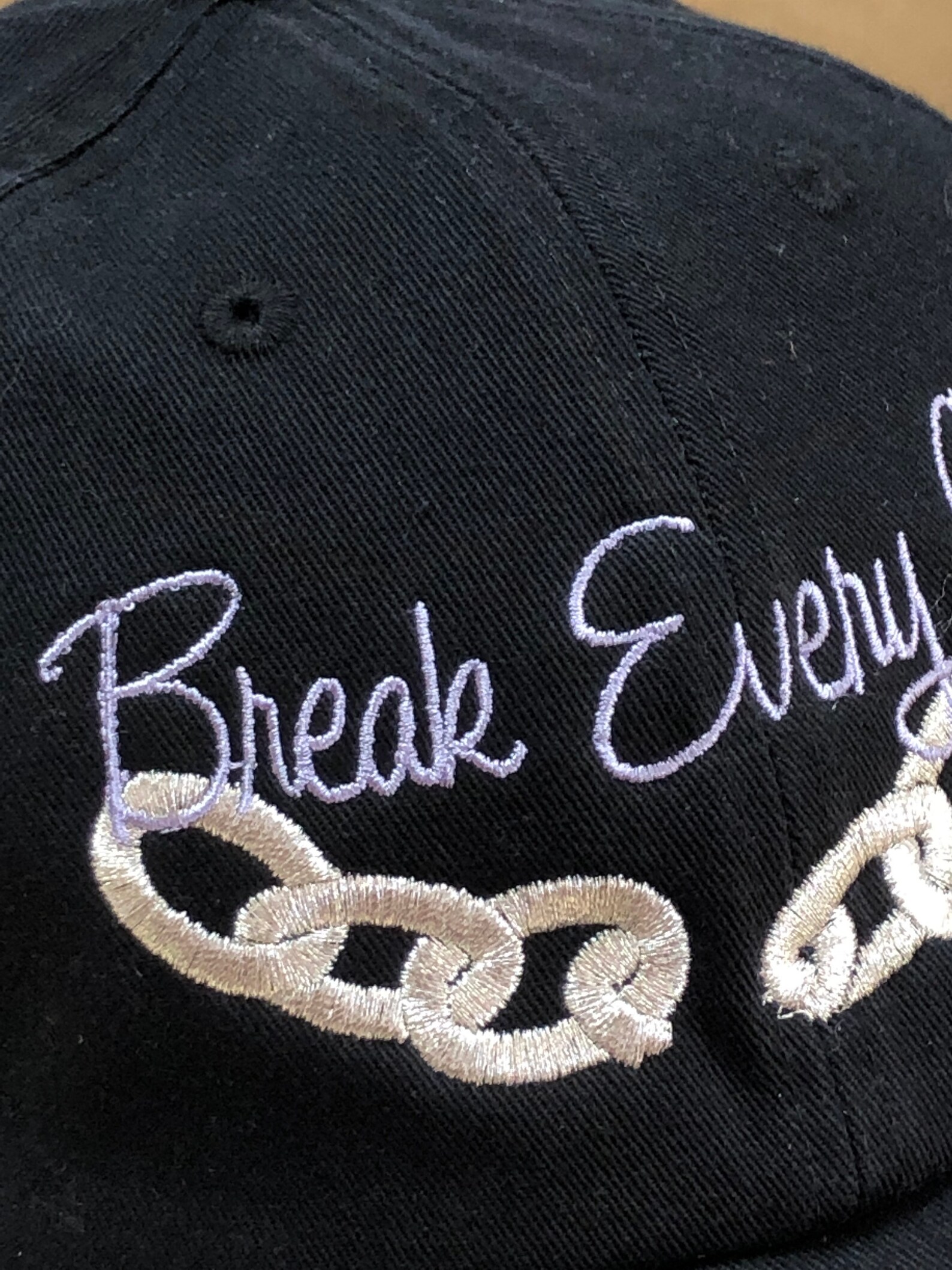 Break Every Chain Hat Embroidery Design Faith Hat Design Instant ...