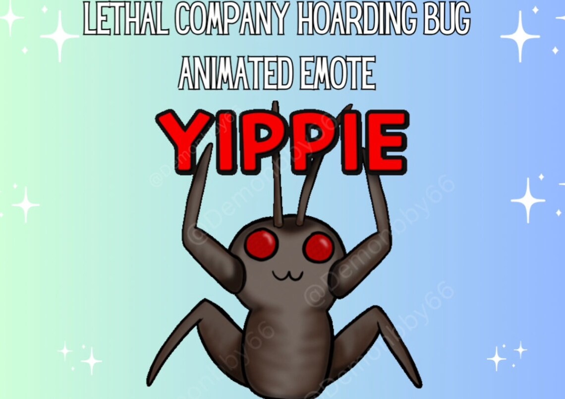 Hoarding Bug Animated Emote - Etsy
