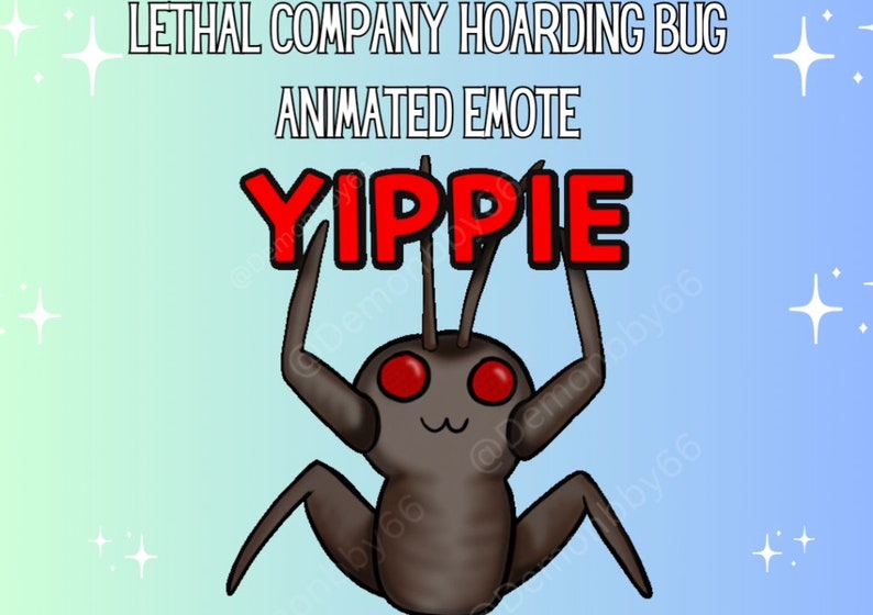 Hoarding Bug Animated Emote - Etsy