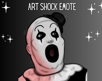 Art the Clown - Sunglasses Emote | Twitch & Discord - Etsy