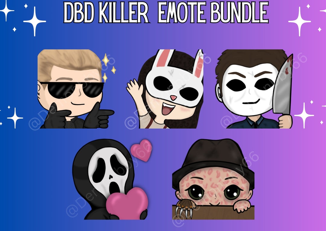 DBD Killer Emote Bundle - Etsy