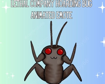 Lethal Company ANIMATED BUG YIPPEE Emote Yippee Bug, Hoarding Bug ...