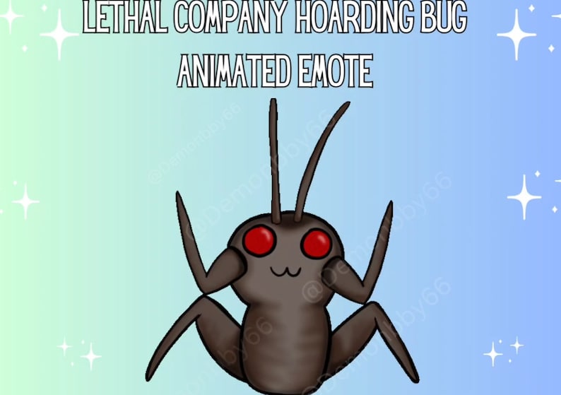 Hoarding Bug Animated Emote - Etsy