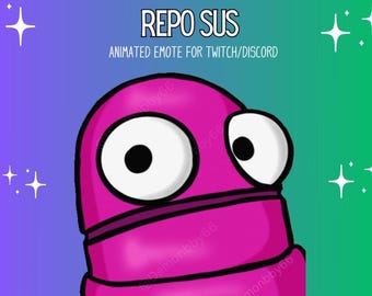 Animated Horror Emote: Repo Run Gif for Twitch/discord (digital ...