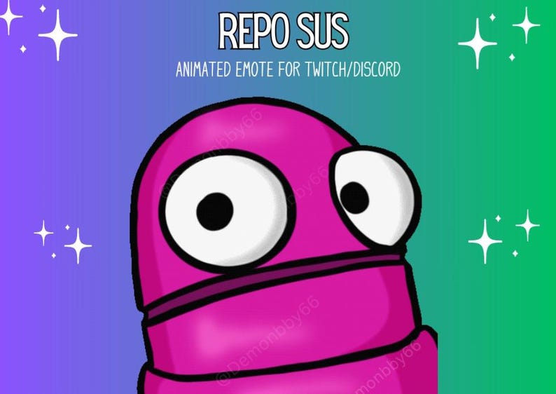 Animated Repo Sus Emote - Etsy