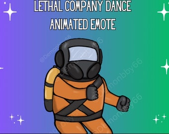 Lethal Company Animated Emote Overlay, Alert Party Dance Emote Twitch ...