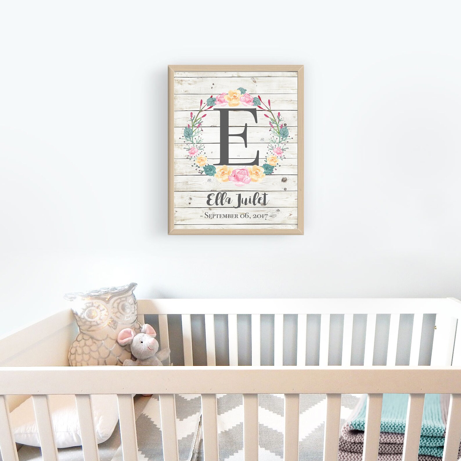 Personalized Nursery Name Sign PRINTABLE Custom Name Print - Etsy